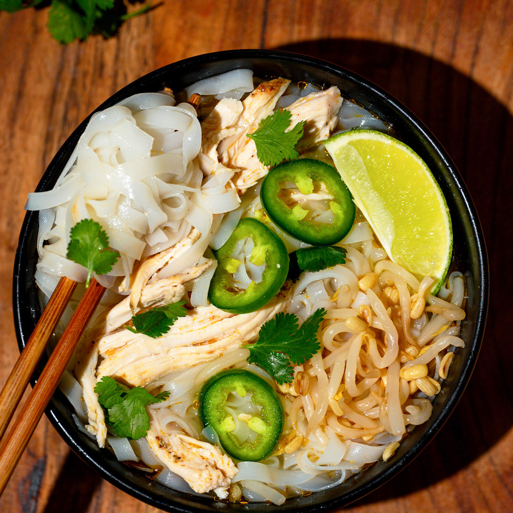 Chicken Pho Bowls | Best Authentic Asian Pho | Gluten Free